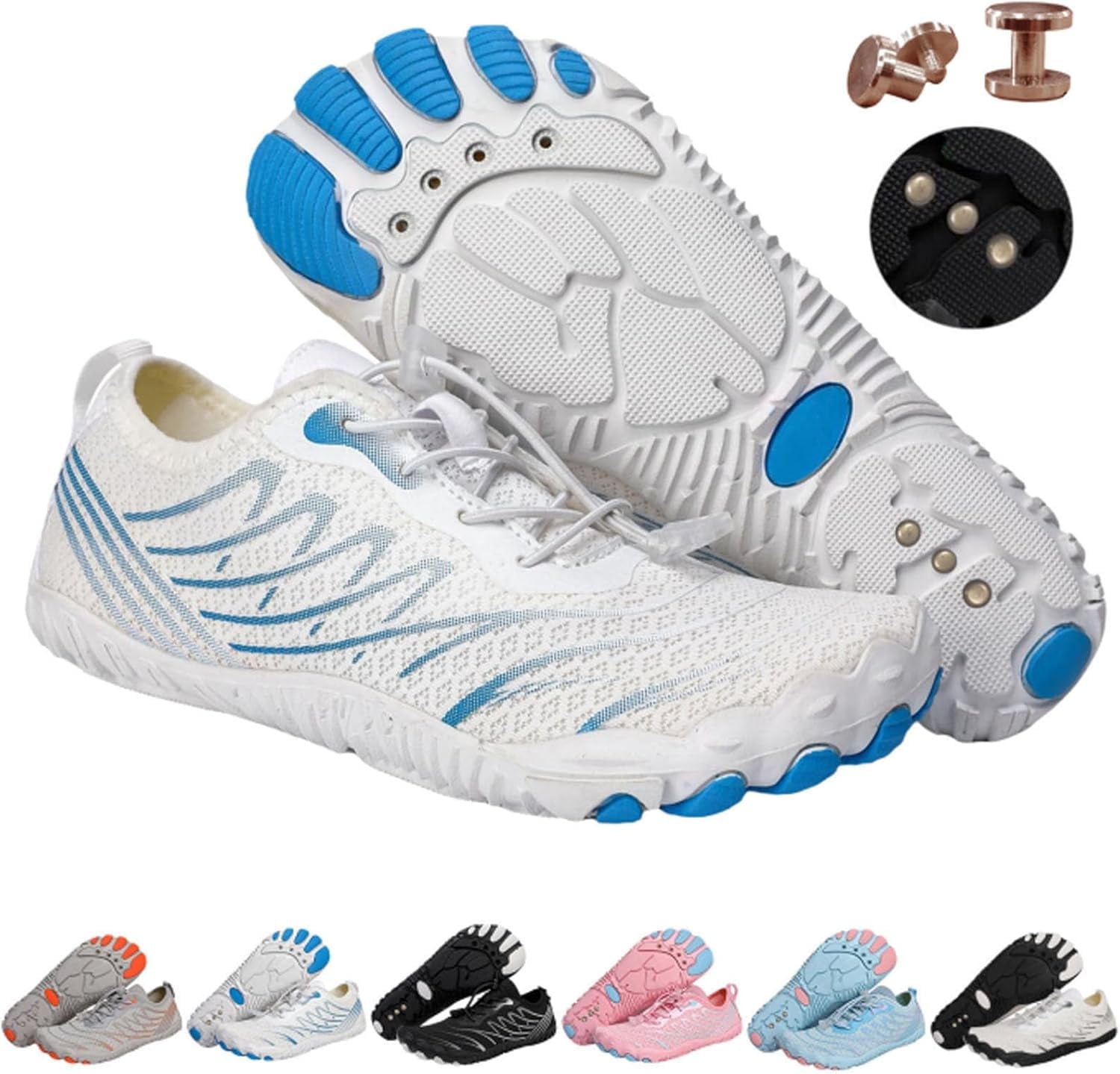 Hike Barefoot Shoes Grounding Shoes with Copper, Grounded Footwear for ...