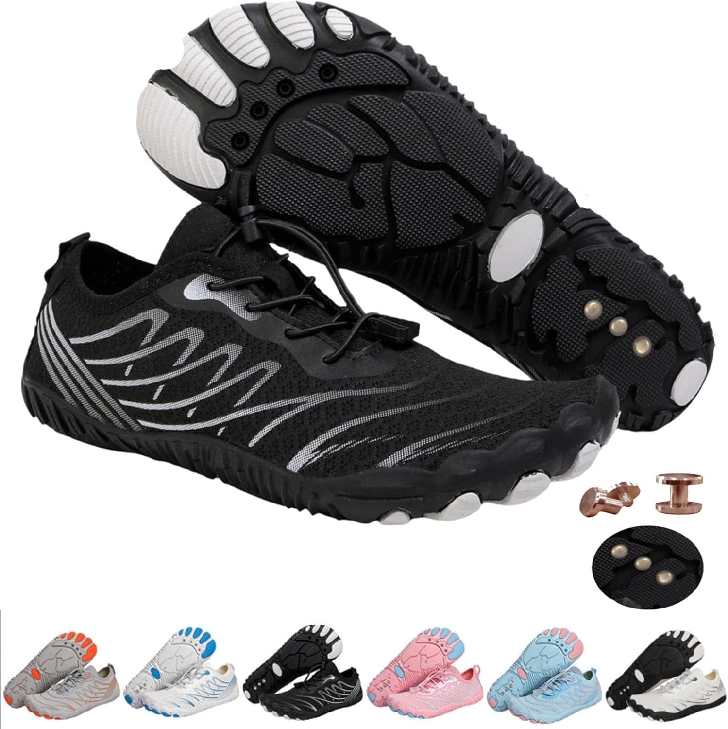 Hike Barefoot Shoes Grounding Shoes with Copper, Grounded Footwear for ...