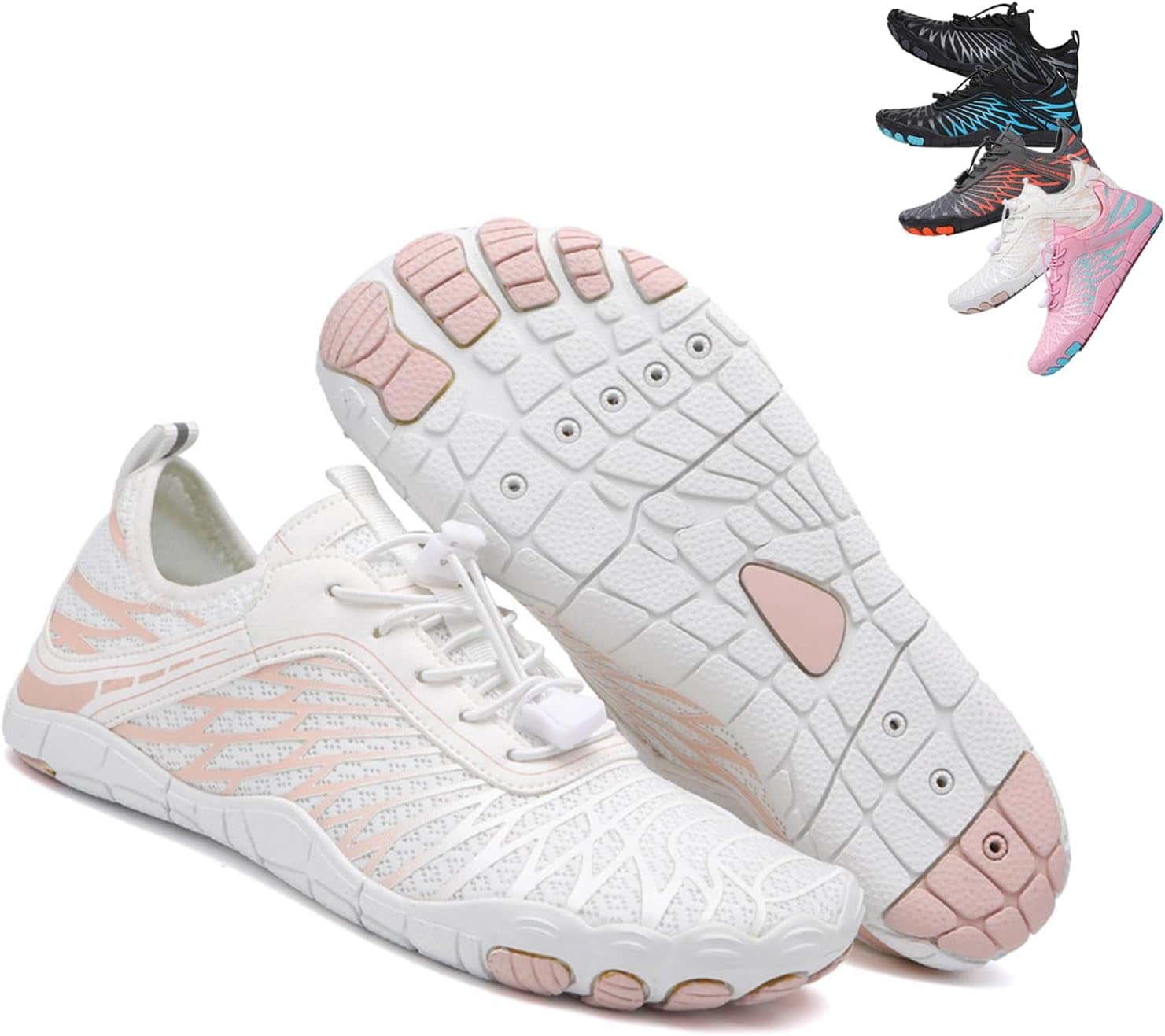 Hike Barefoot Shoes for Women Men Waterproof Trail Running Healthy ...