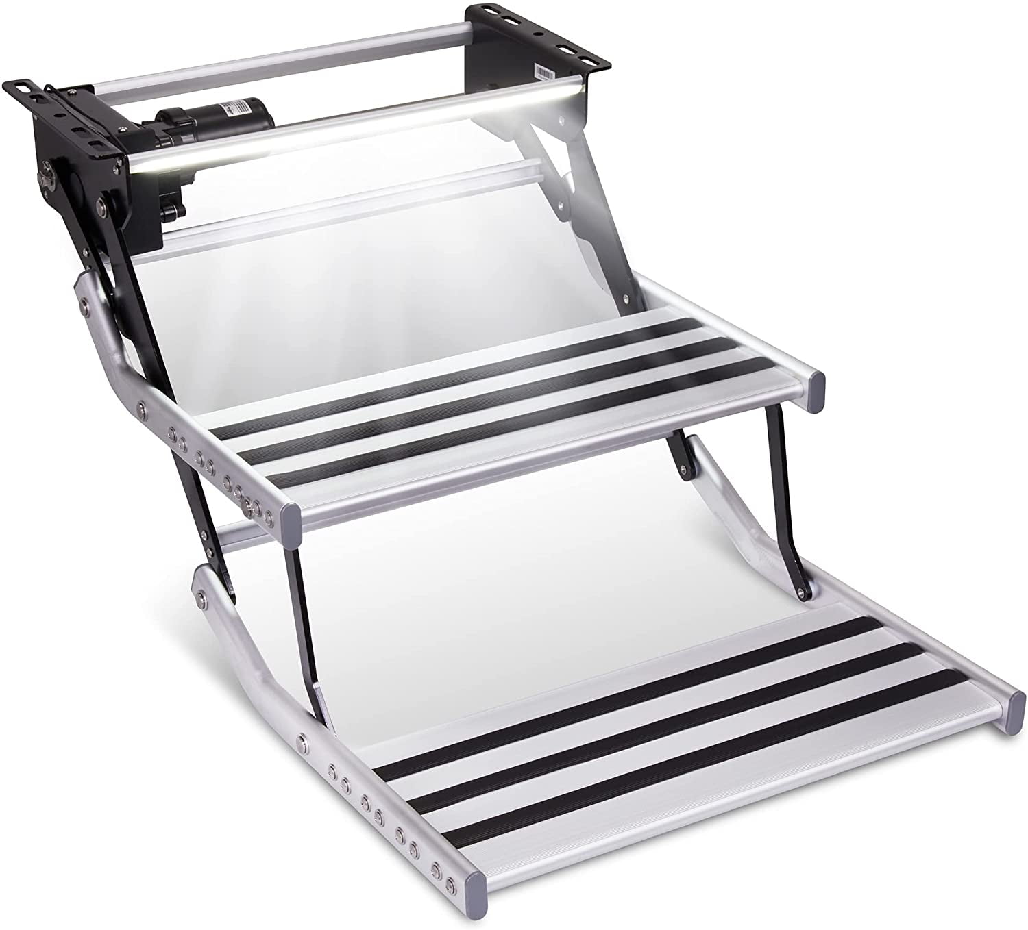 Hike Crew 12V Automatic RV Steps, Switch Motorized 2-Step Platform W ...