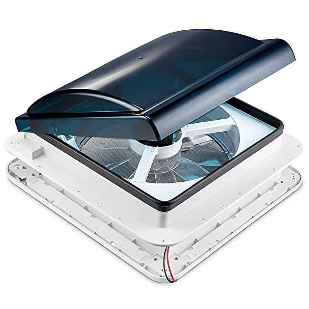 Free Shipping! Hike Crew 14‚Äù RV Roof Vent Fan, 12V 6-Speed Motorhome ...