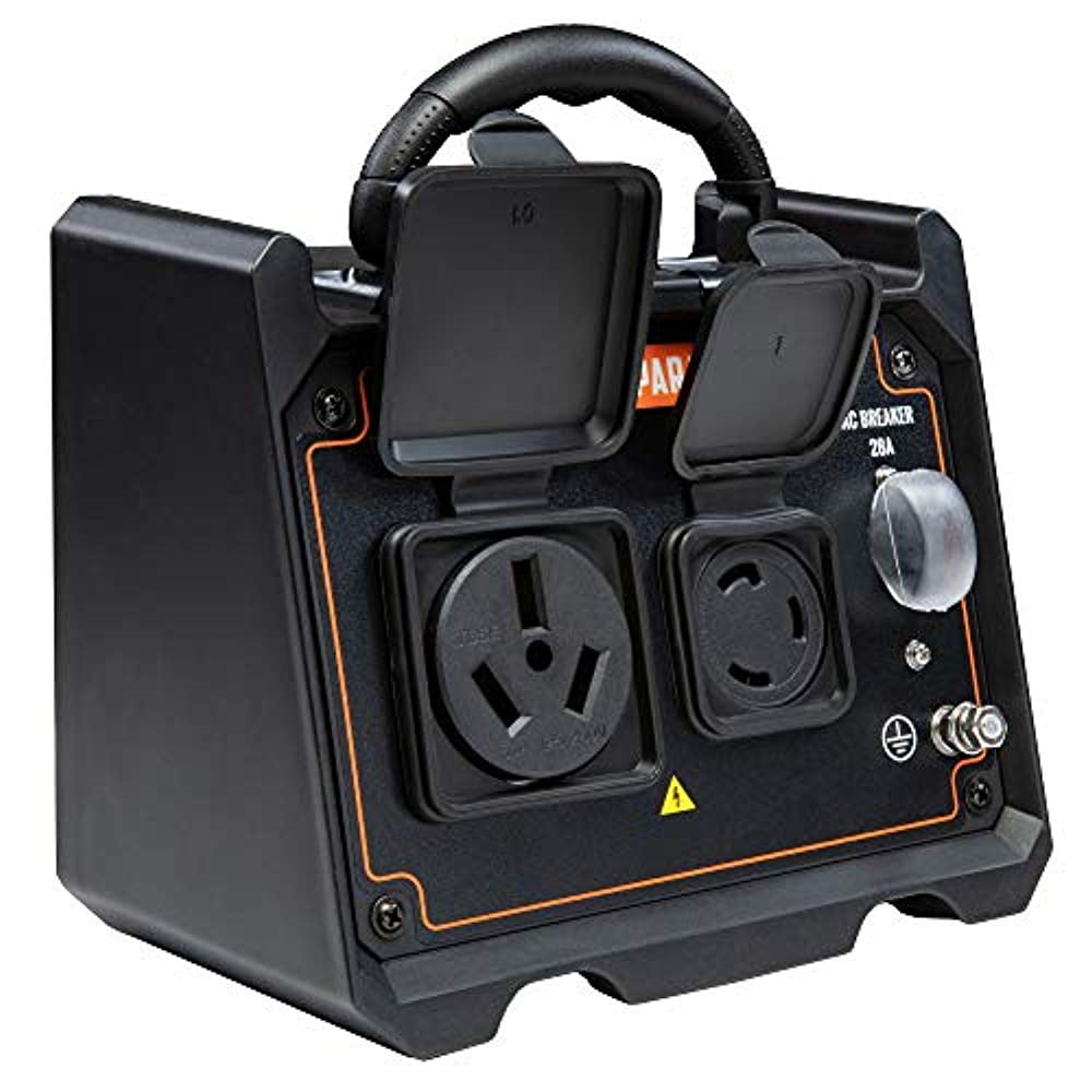 Hike Crew 50-Amp 3400 Watt Parallel Kit for The HCIG2250 Generator, 1 ...