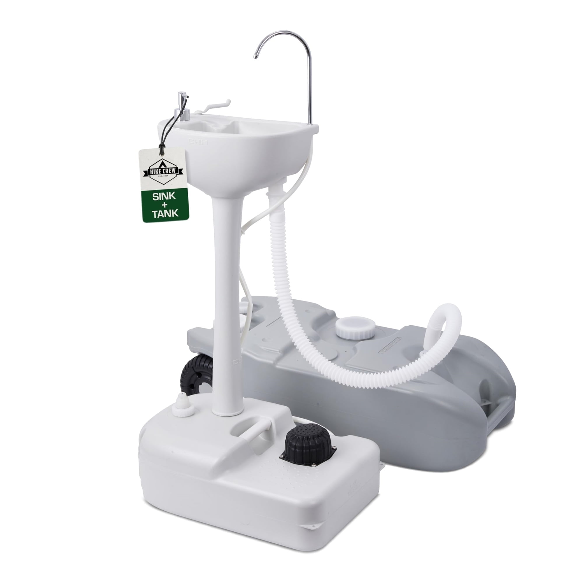 Hike Crew Portable Sink with 4.5 Gal Water Tank & Waste Collection ...