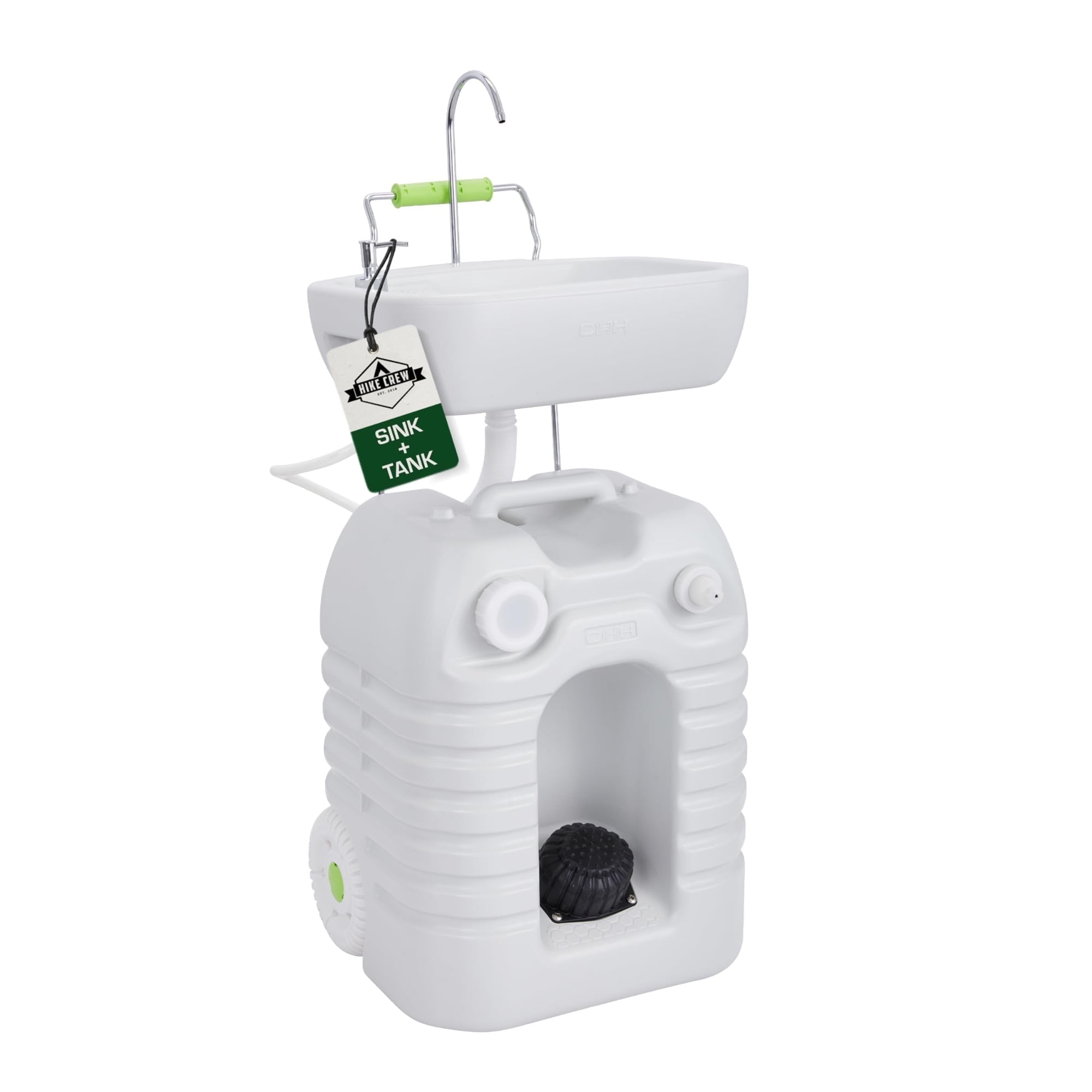 Hike Crew Portable Sink and Water Reserve Hand Wash Station with 12 ...