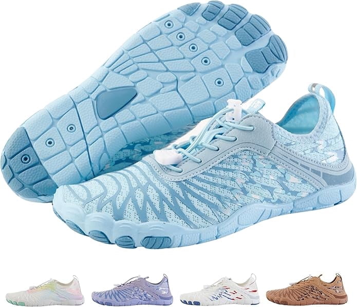 Hike Footwear HF Signature Icy Blue Healthy & Non-slip Barefoot Shoes ...