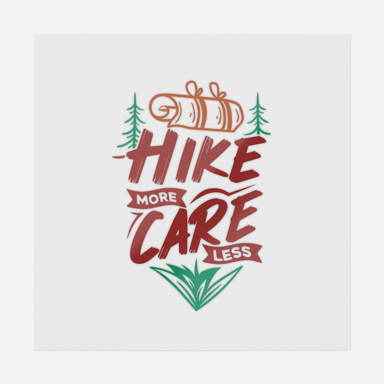 Hike More Care Less Transfer - Walmart.com