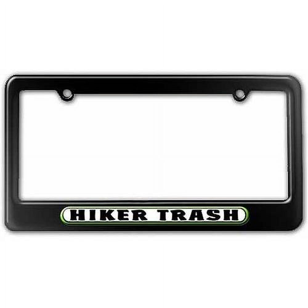 Hiker Trash, Appalachian Pacific Crest Trail License Plate Tag Frame ...