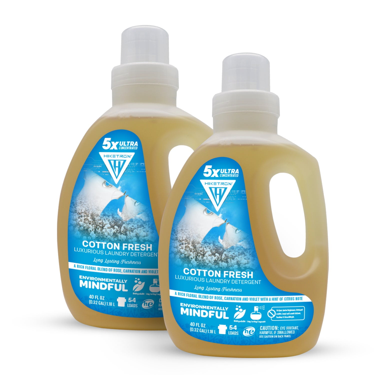 Hiketron | Cotton Fresh | Long Lasting Scented Liquid Laundry Detergent ...