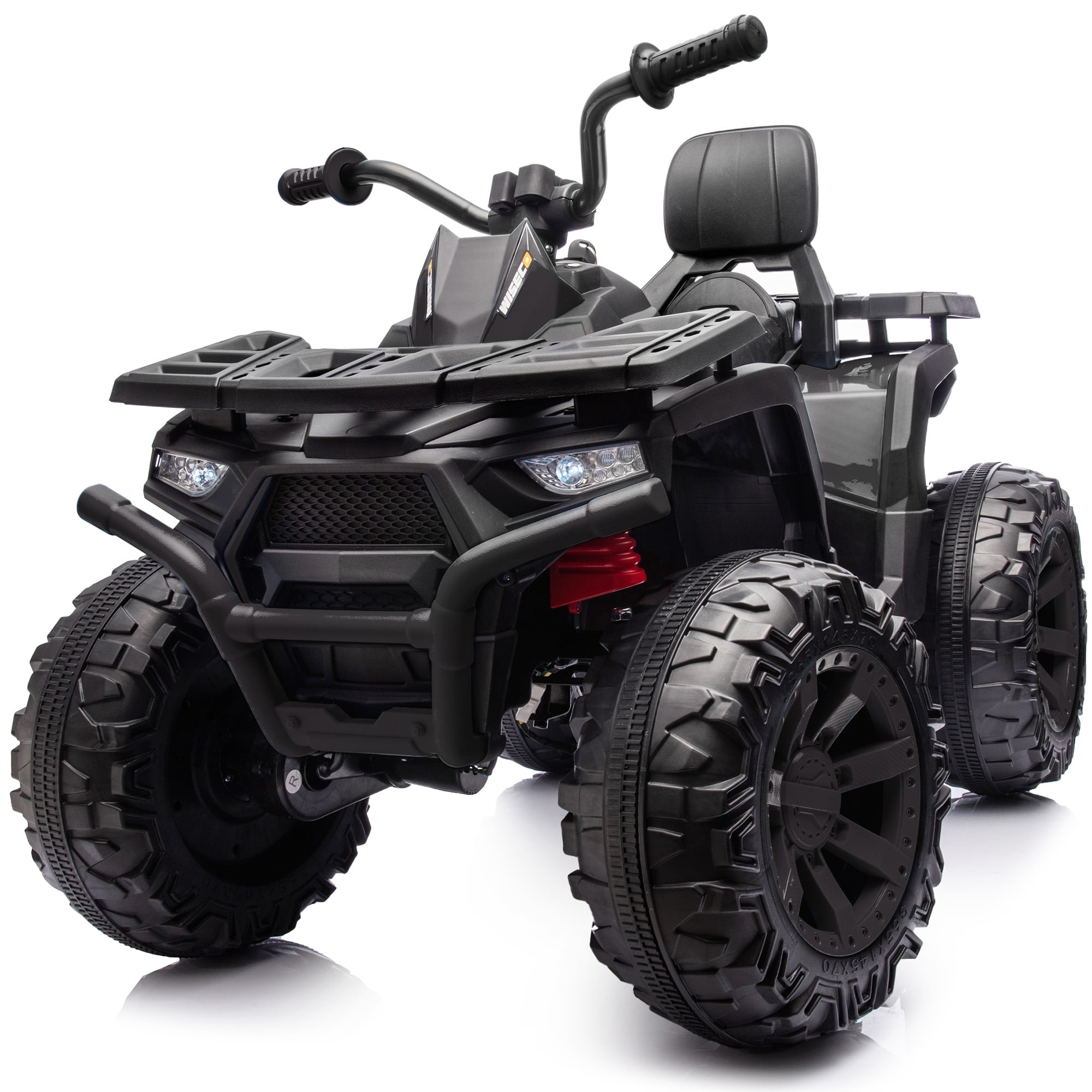 Hikiddo 12V Kids ATV 4 Wheeler, 2-Seater Powered Ride on ATV Toy for ...