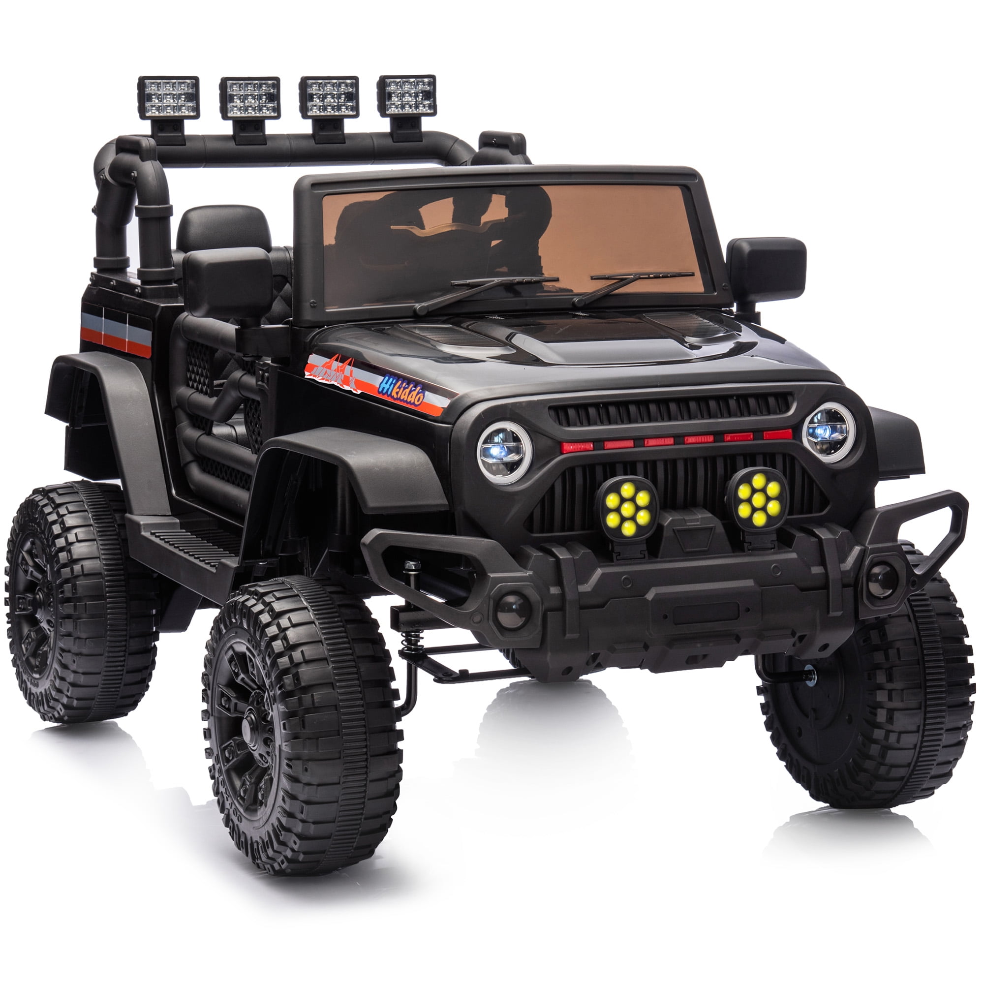 Hikiddo 12V Kids Ride on Toys Truck, Electric Ride on Car for Kids Boys ...