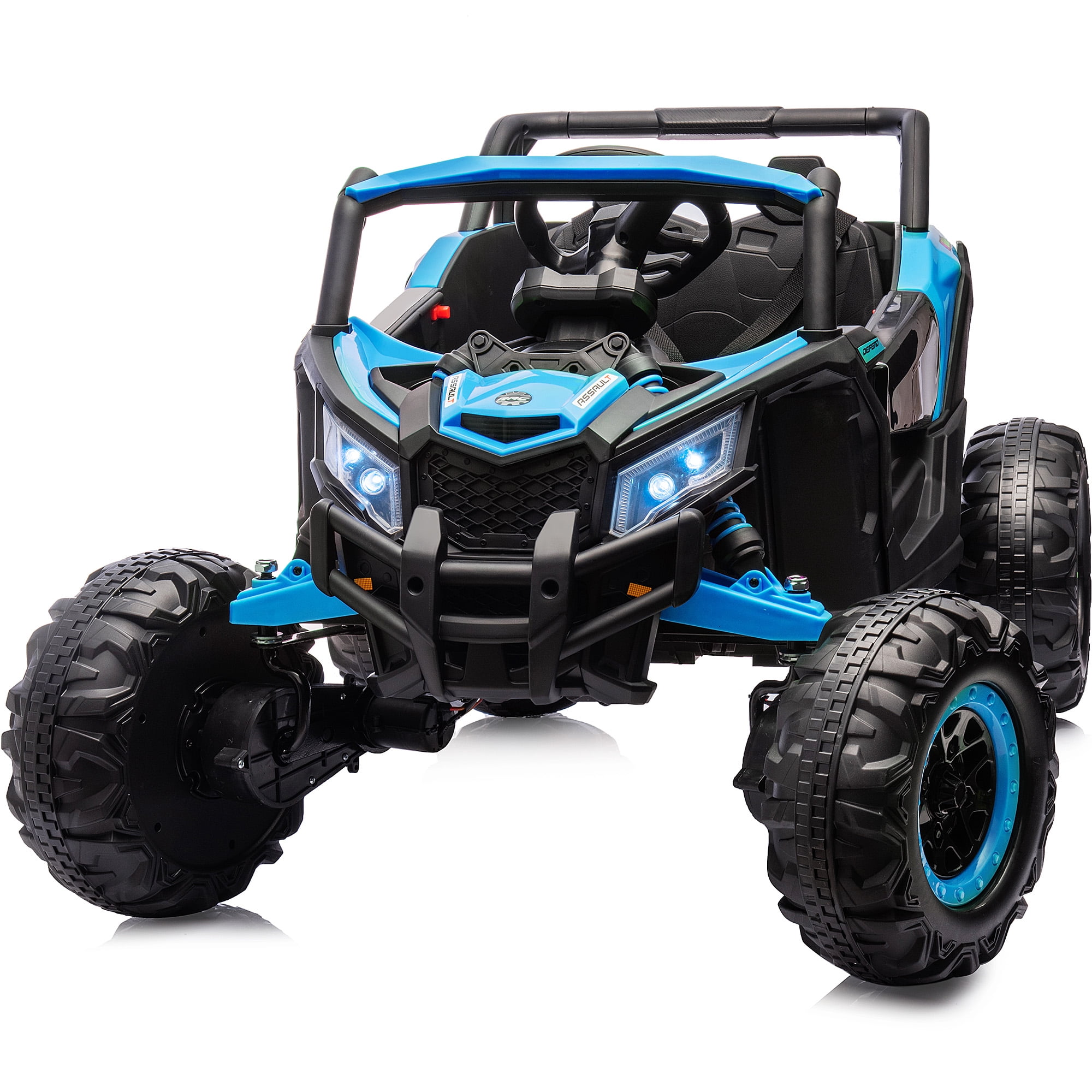 Hikiddo 24 Volt Ride on Toy, 4WD Electric Ride on Car UTV for Big Kids ...