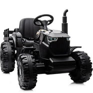 KORIMEFA 12V Electric Ride-On Car, Outdoor Go-Kart with Remote Control ...