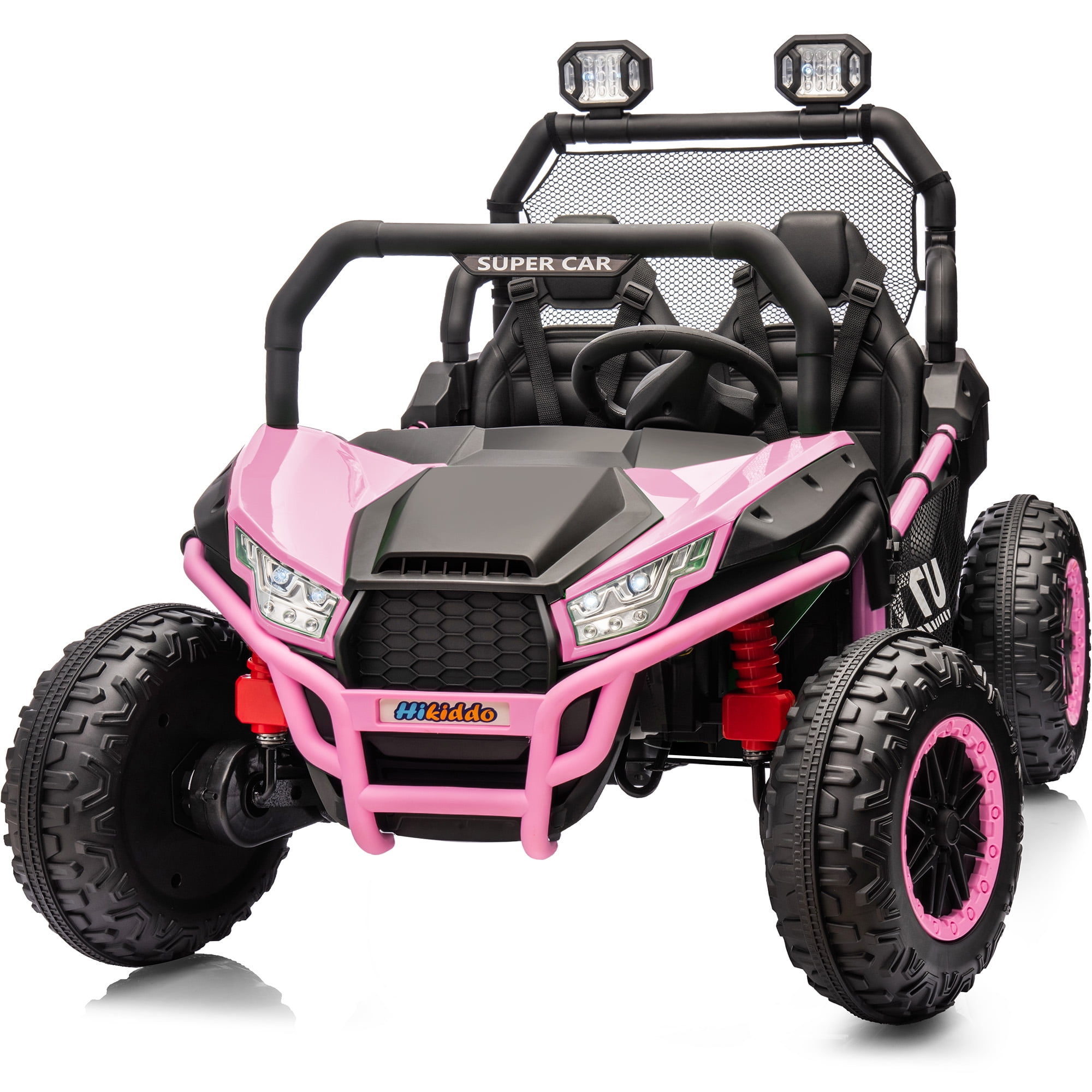 Hikiddo 24V 10Ah Ride on Toy, 4WD 2-Seater Electric Ride on Car UTV for ...