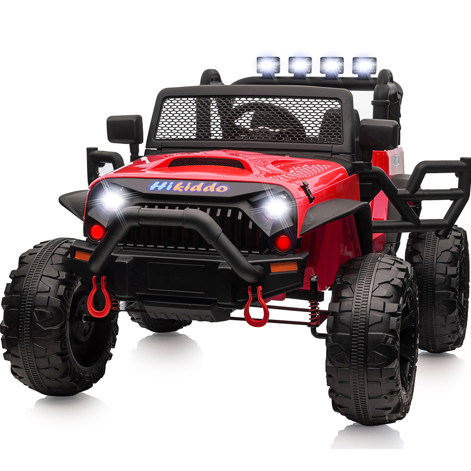 Outfunny Electric 24V 2-Seater Rideable Toy Truck for Big Kids with ...