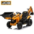 Hikiddo 24V Licensed JCB 3 in 1 Motorized Toy Ride-On Bulldozer ...