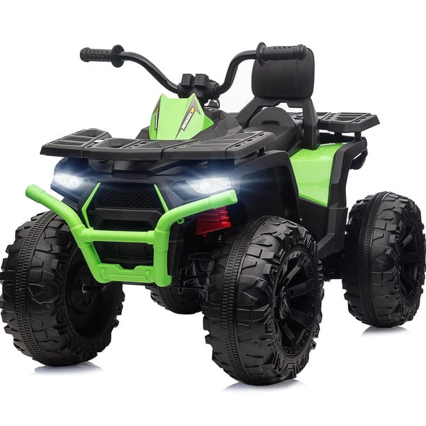 Hikiddo 24V Ride on Toys, Kids ATV 4-Wheeler for Big Kids with 2 Seater ...