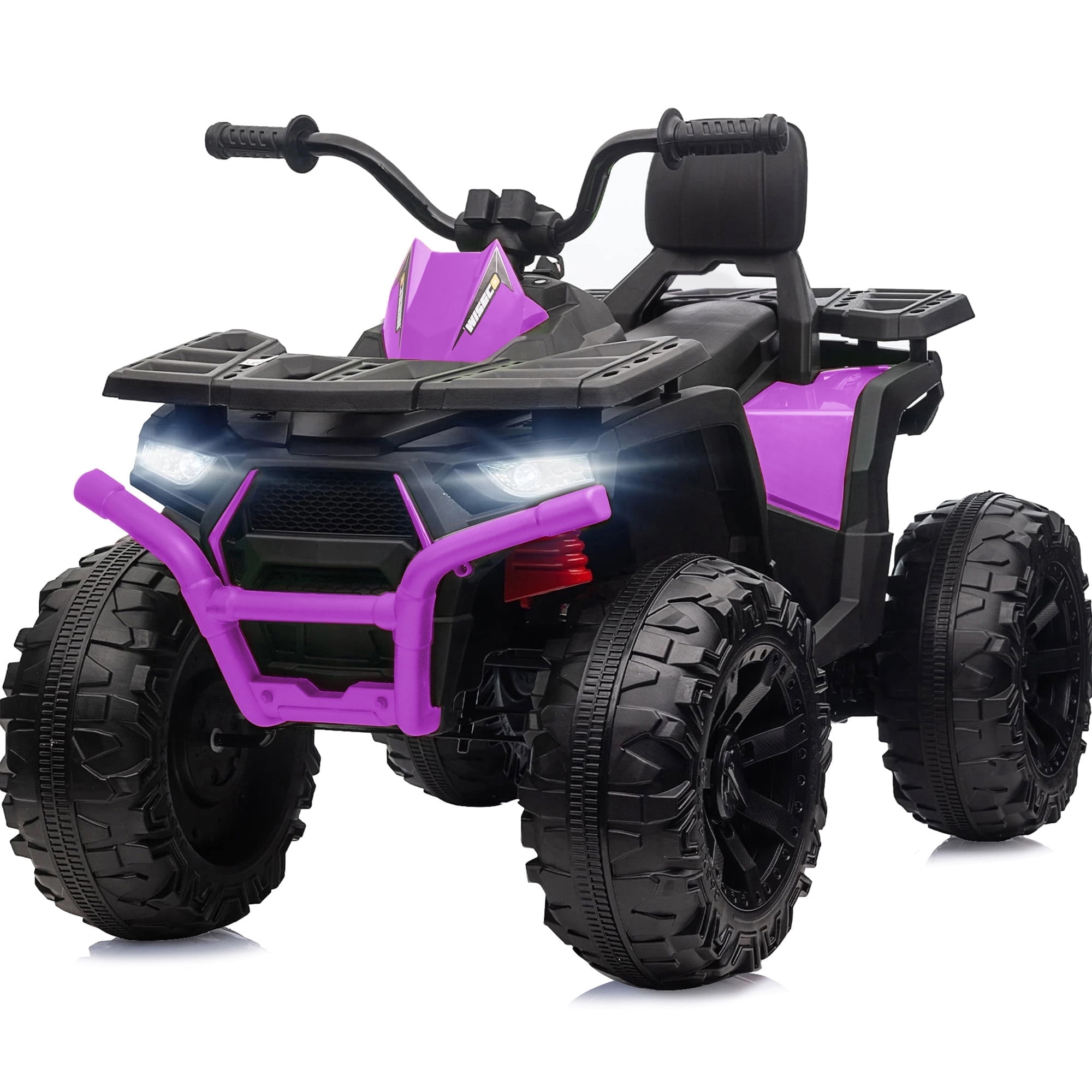Hikiddo 24V Ride on Toys, Kids ATV 4-Wheeler for Big Kids with 2 Seater ...