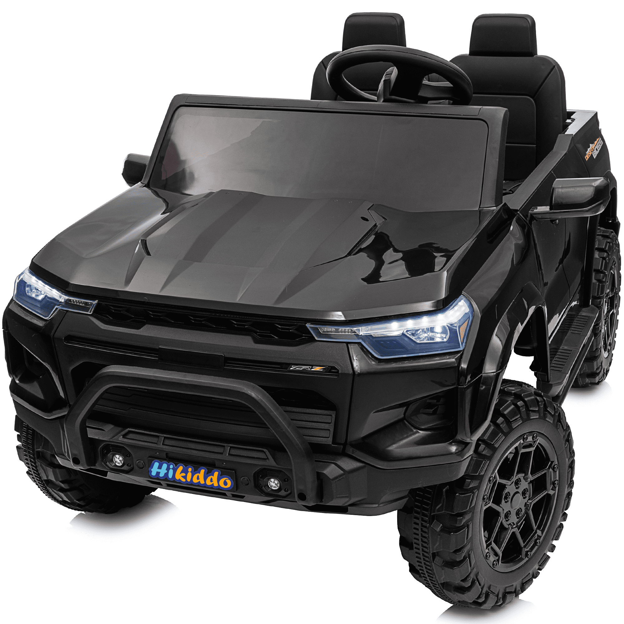 Hikiddo 4WD 2-Seater Kids Electric Car, 24V 10Ah, 4x200W Motor & Remote ...