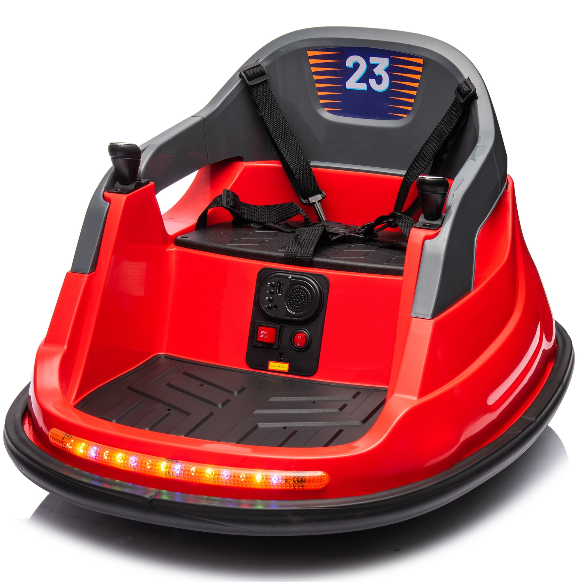 Hikiddo Bumper Car for Kids, 6V Powered Kids Ride on Toys Bumper Car ...