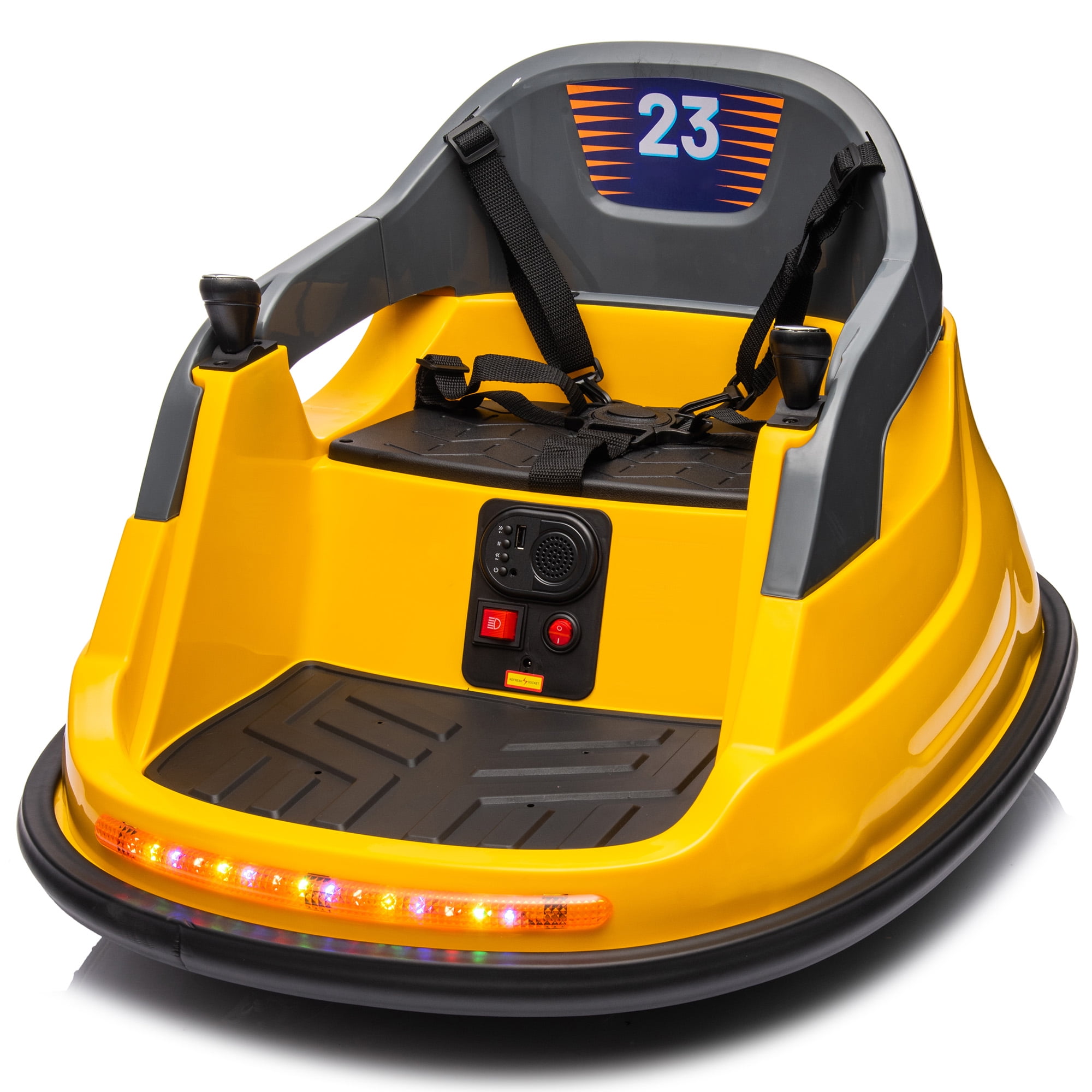 Hikiddo Electric Bumper Car for Kids, 12V Bumper Car Ride on Toys for ...
