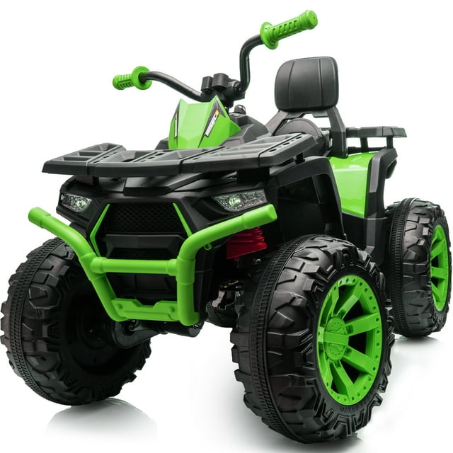 Hikiddo Trail Racer Kids ATV 4-Wheeler, 24V 4WD Ride On Toys, 2 Seater ...