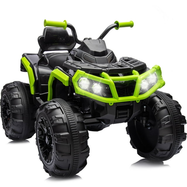 Hikiddo Kids Quad Four Wheeler ATV, 24V Ride on Toy for Big Kid w ...