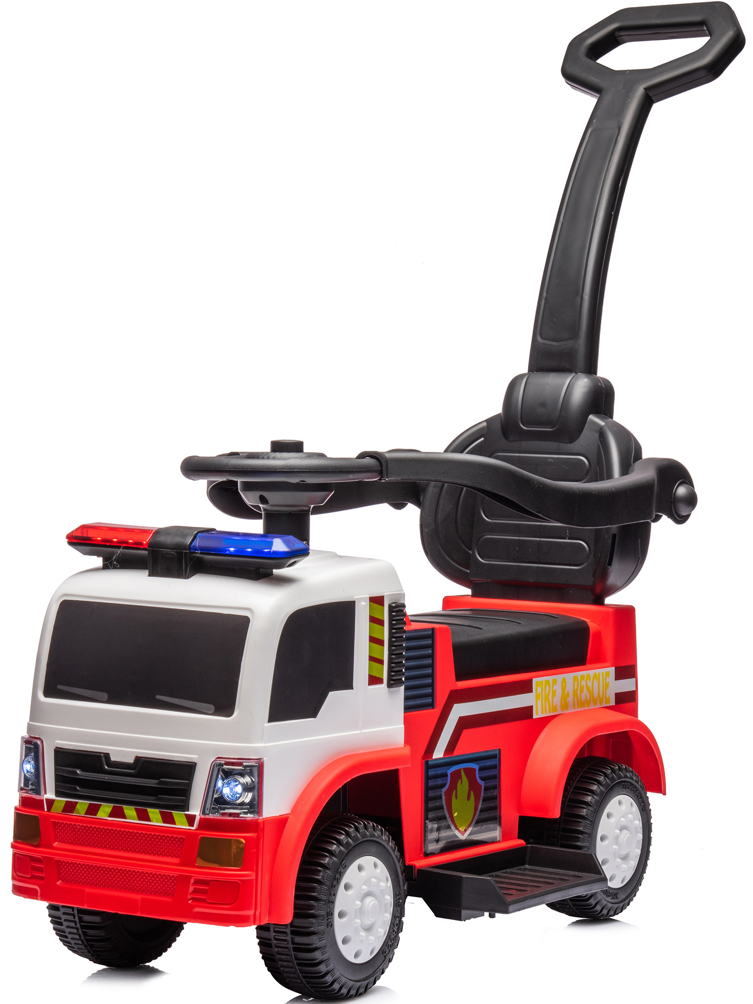 Battat Rollin' Lion Animal Ride-On Toy with Wooden Handle, Toddler and ...