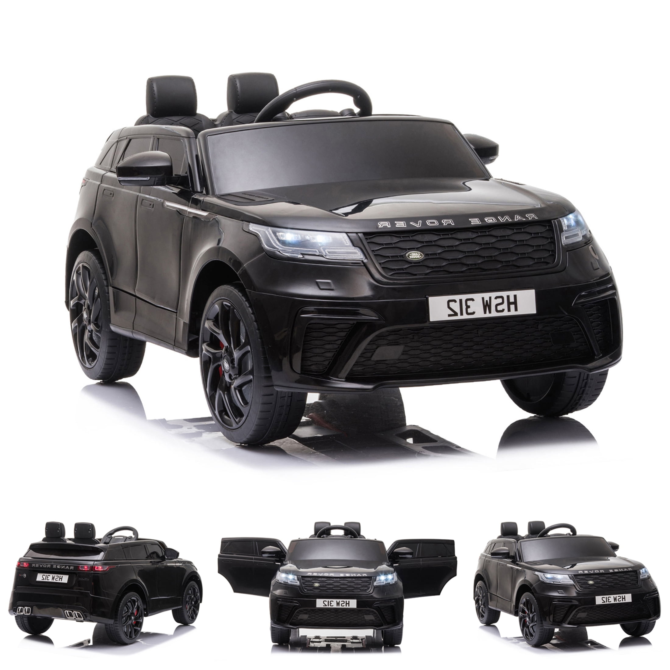 Hikids 12V Licensed Land Rover VELAR Vehicle, Kids Ride On Car w/2.4G ...
