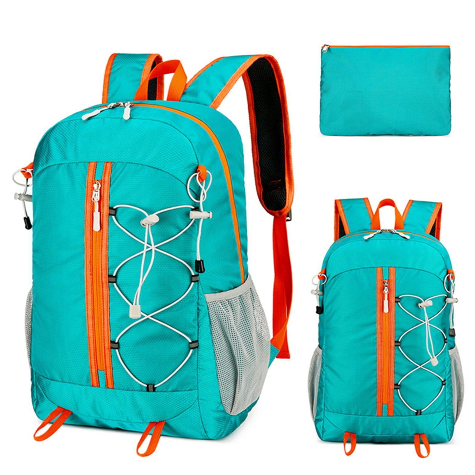 Hiking Backpack Foldable Sports Daypack Camping Collapsible Bag Water ...