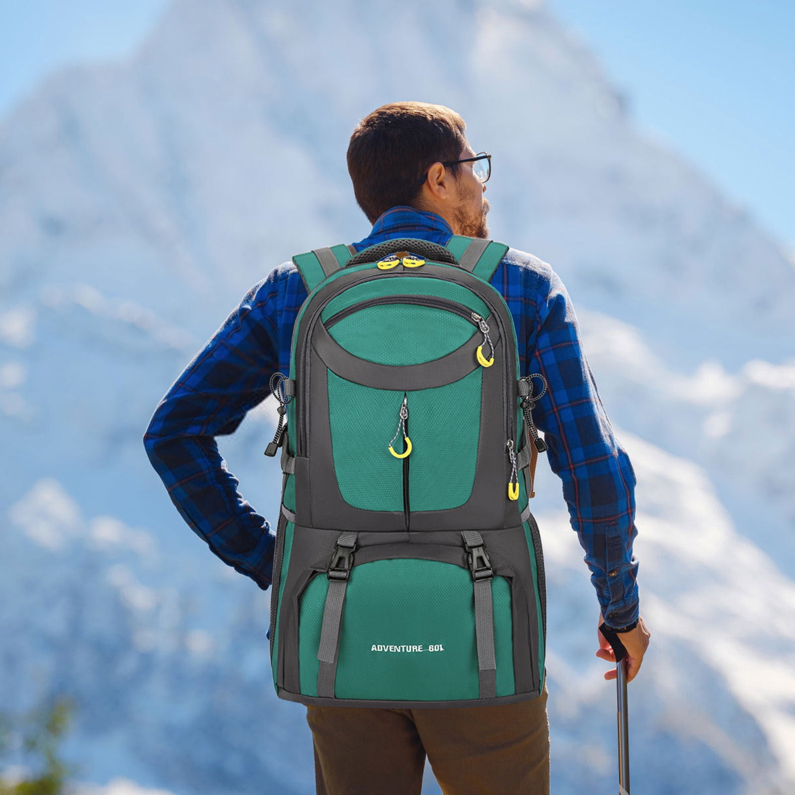 Hiking Backpack Outdoor Backpack, 60L Camping Backpack for Men & Women ...