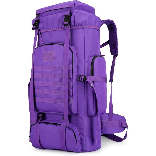 Hiking Backpack for Men 70L/100L Camping Backpack Military Rucksack ...