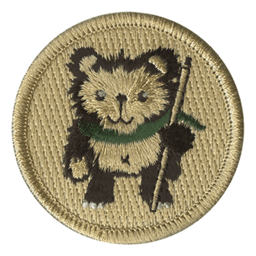 Hiking Bear Scout Patrol Patch (Sew-on) - ClassB - Walmart.com