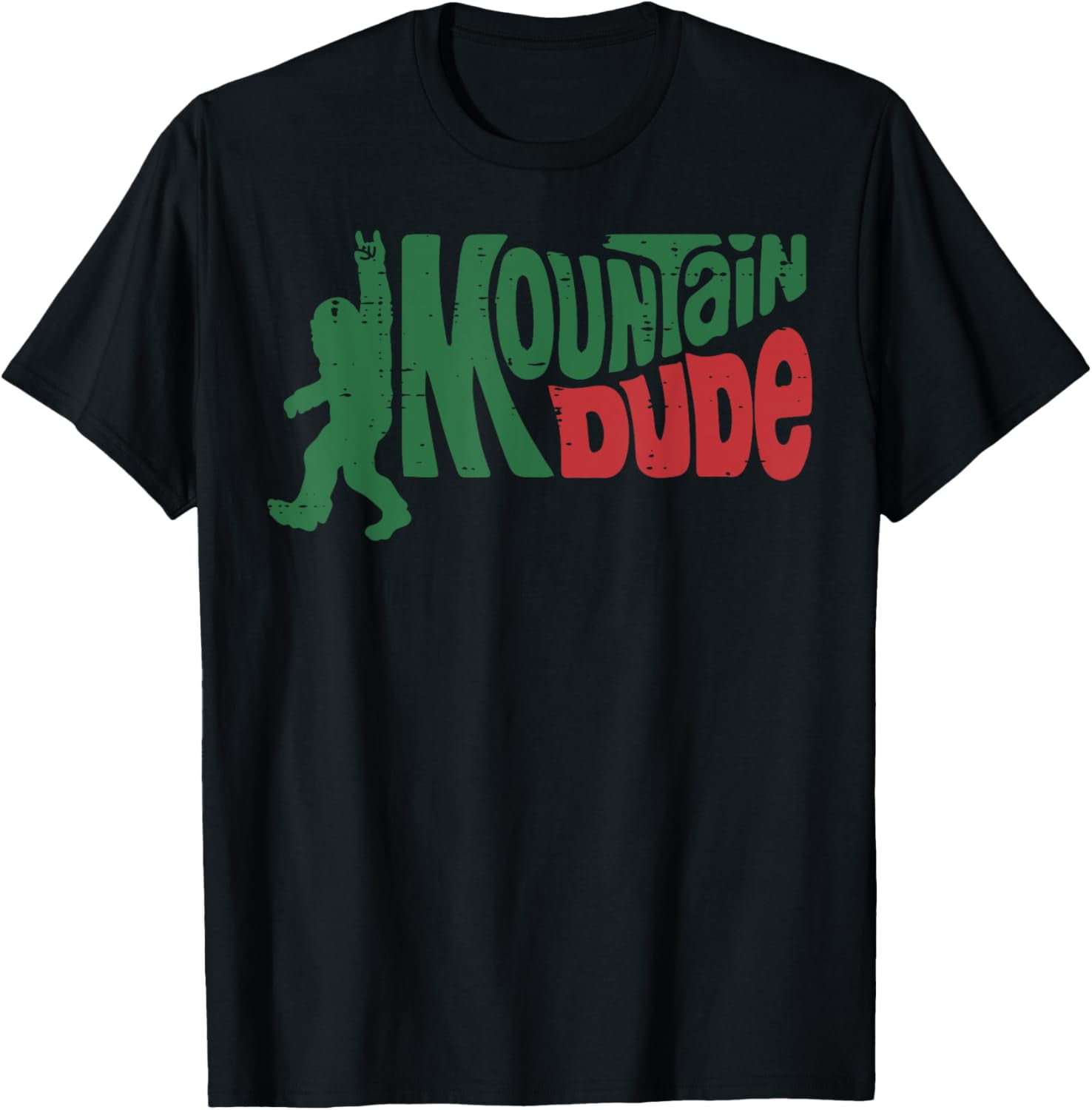 Hiking Bigfoot Mountain Dude Sasquatch Rock Men Women Kids T-Shirt men ...