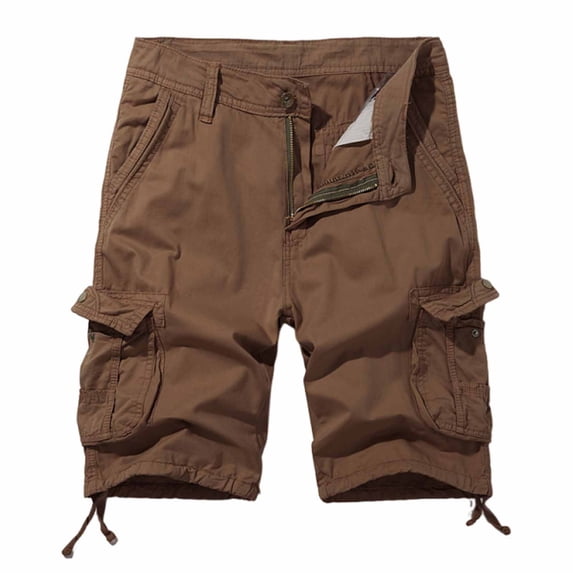 Hiking Cargo Shorts for Men,Summer Casual Elastic Waist Big Tall Baggy ...