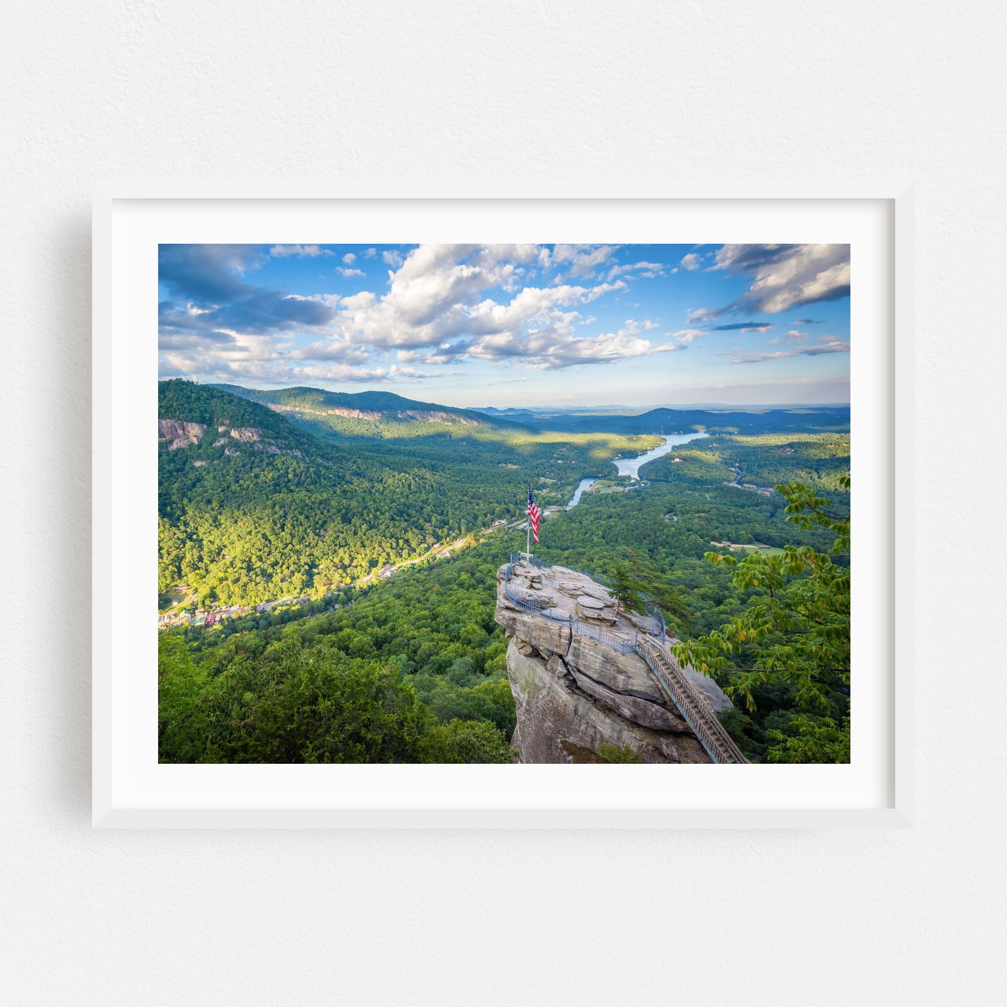 Hiking Chimney Rock - Lake Lure North Carolina Photography Landscape ...