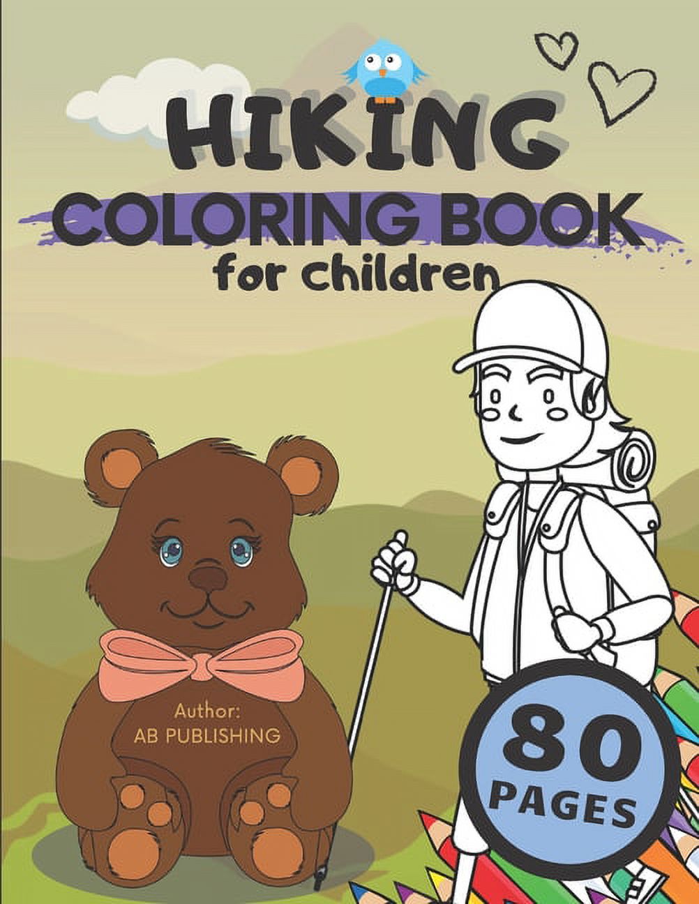 Hiking Coloring Book For Children : Awesome Coloring Pages Related To ...