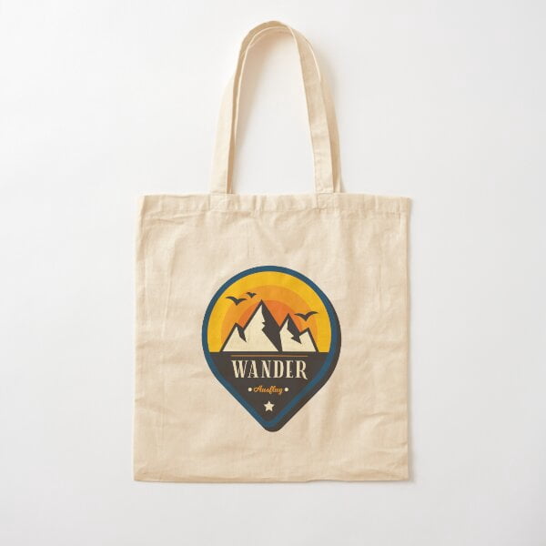 Hiking Excursion | German Hiking Cotton Tote Bag Canvas Tote Bag ...