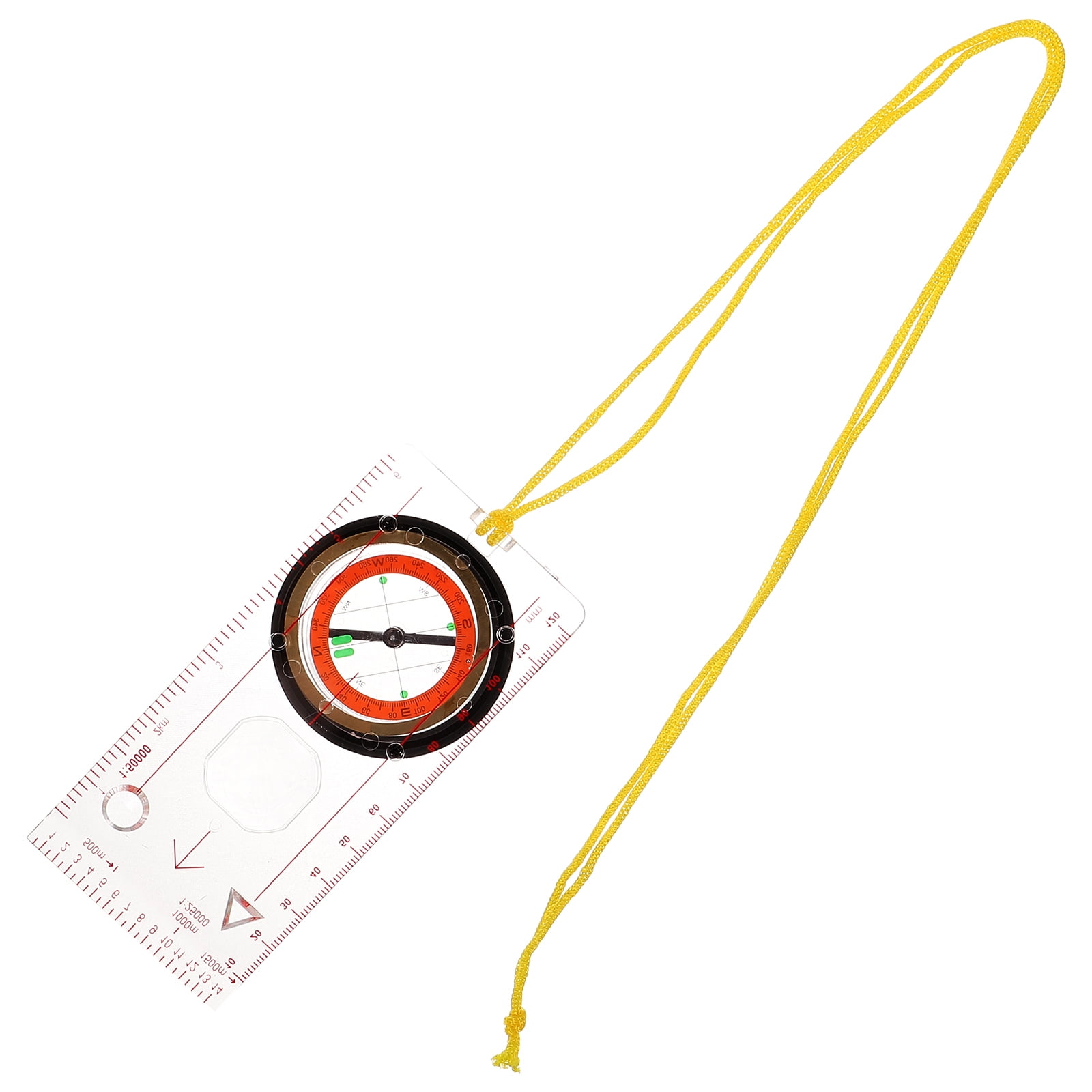 Hiking Guiding Compass Convenient Measuring Scale Portable Survival ...