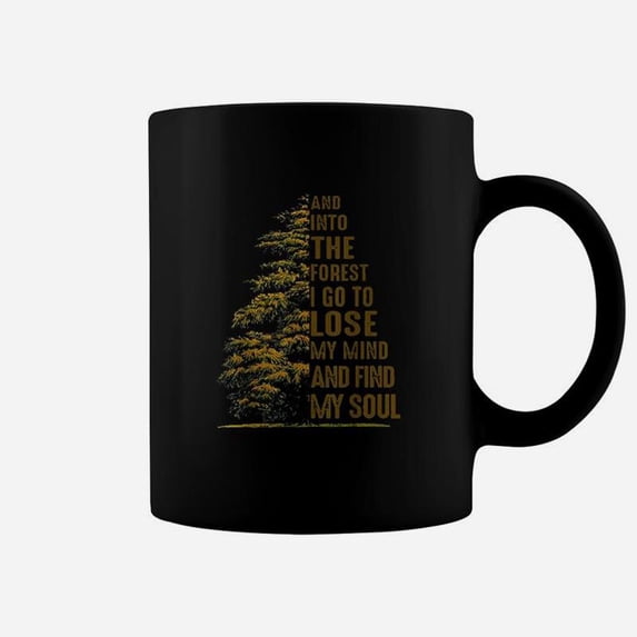 Hiking Lover And Into The Forest I Go To Lose My Mind Coffee - Walmart.com