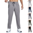 Hiking Pants Men Lightweight Quick Dry Workout Athletic Jogger with ...