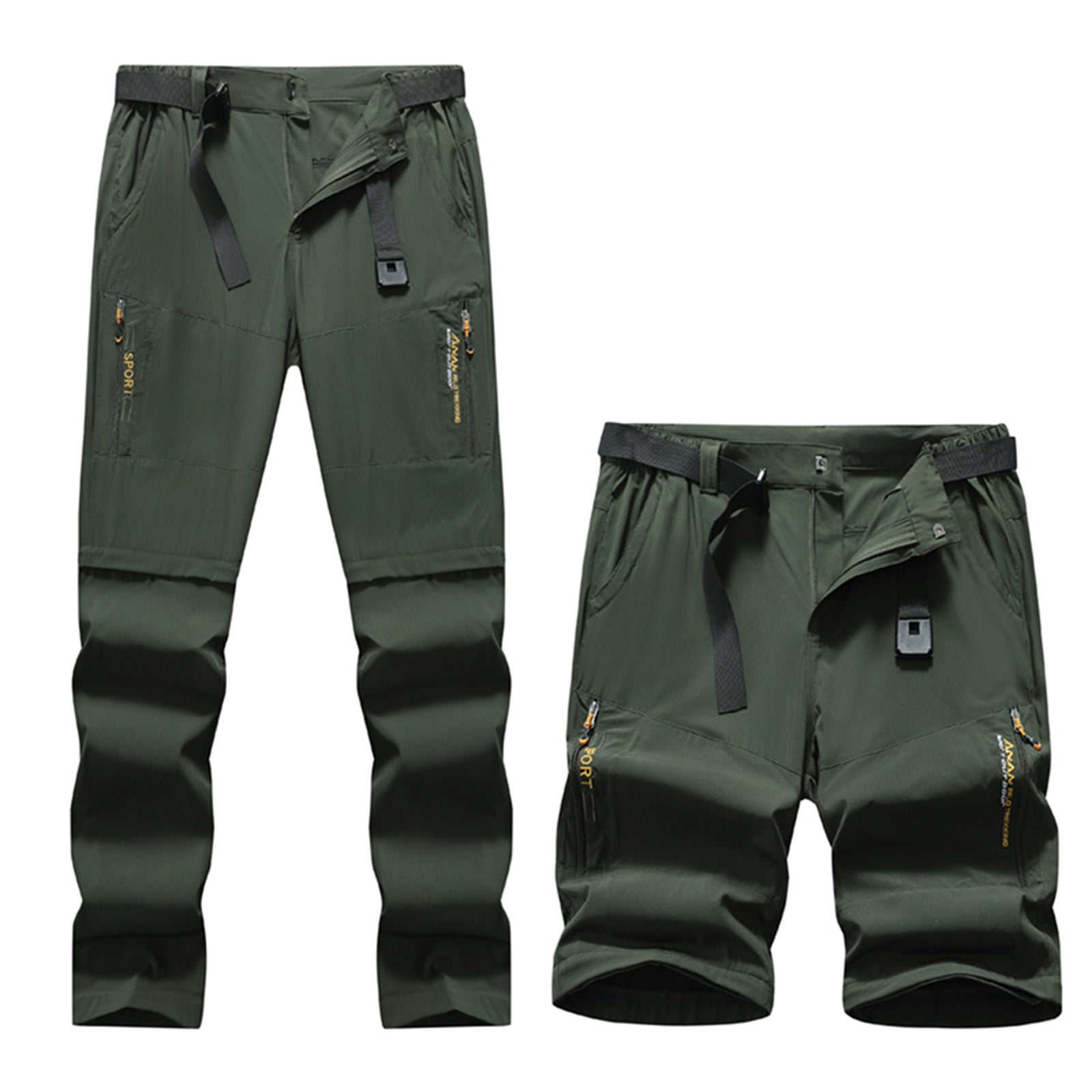 Hiking Pants Men Waterproof Convertible Hiking Pants Lightweight Quick ...