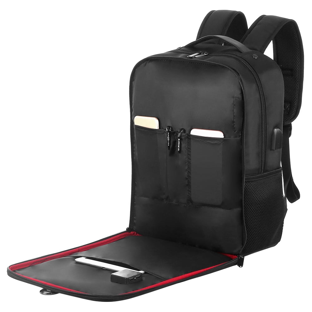 Hiking Solar Backpack With 14W Solar Panel Dual USB Port Waterproof ...