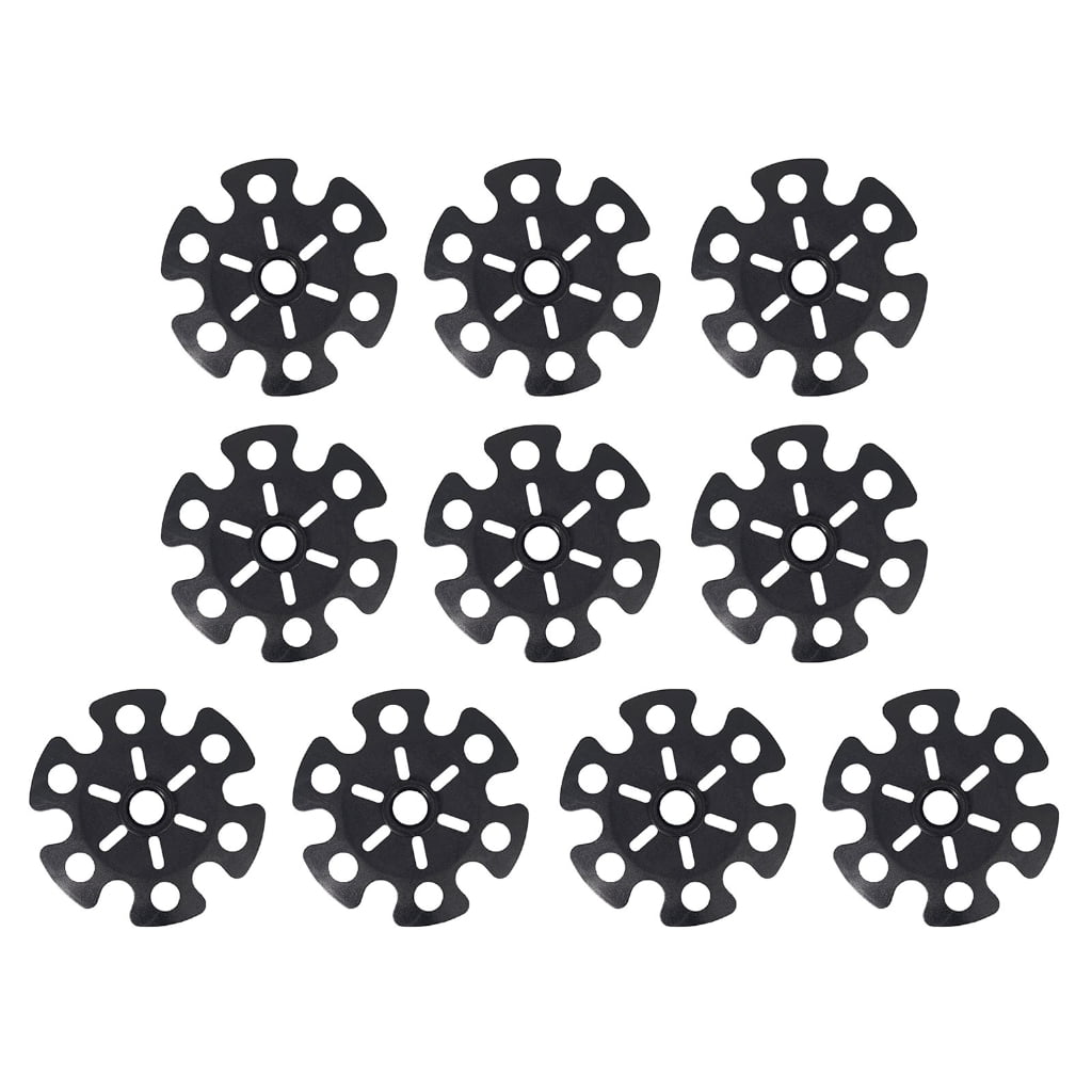 Hiking Stick Protective Cap Snowflake Base Mud Barrier Trekking Poles ...