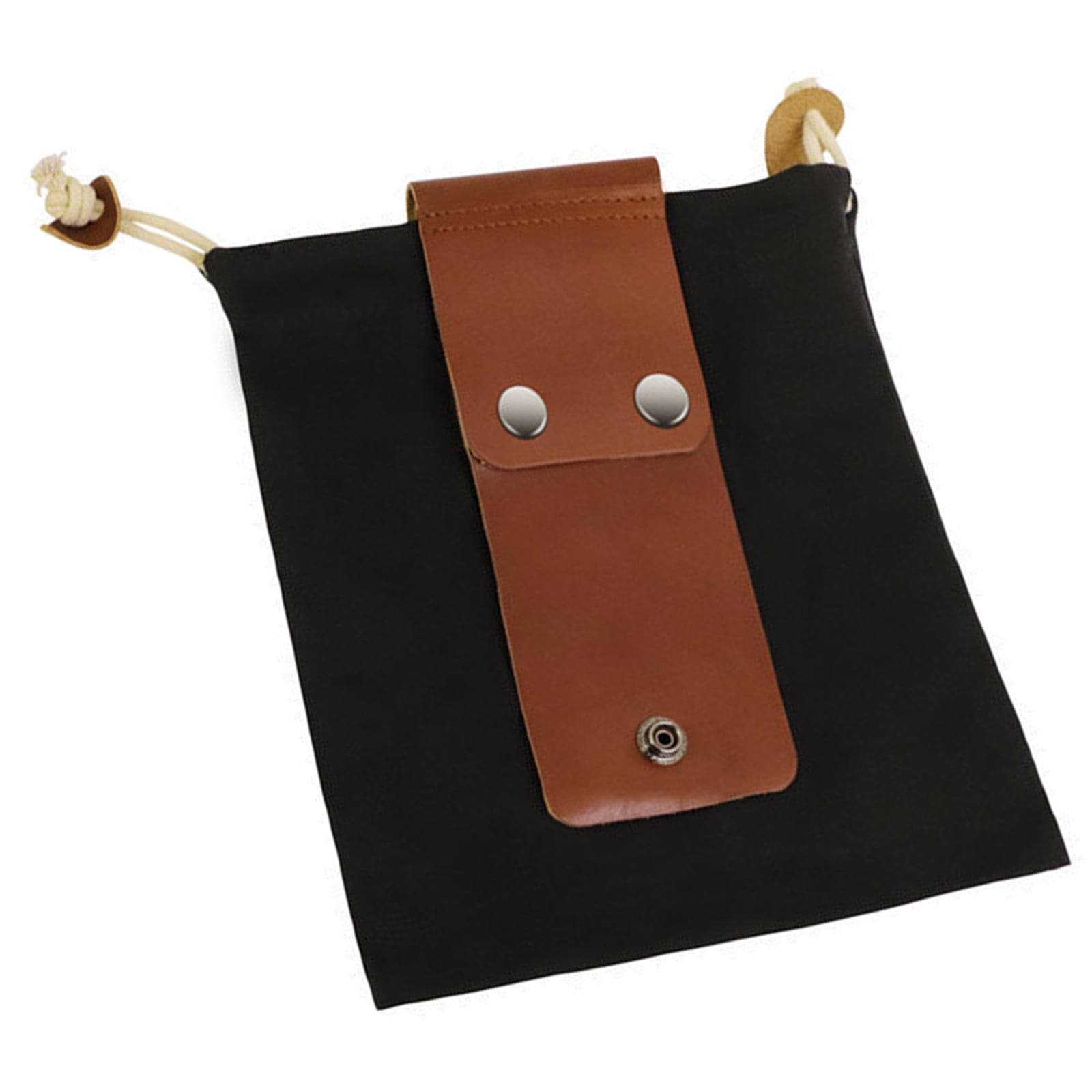Hiking Waist Pack Waxed Canvas Foraging Pouches Leather Mushroom Belt ...