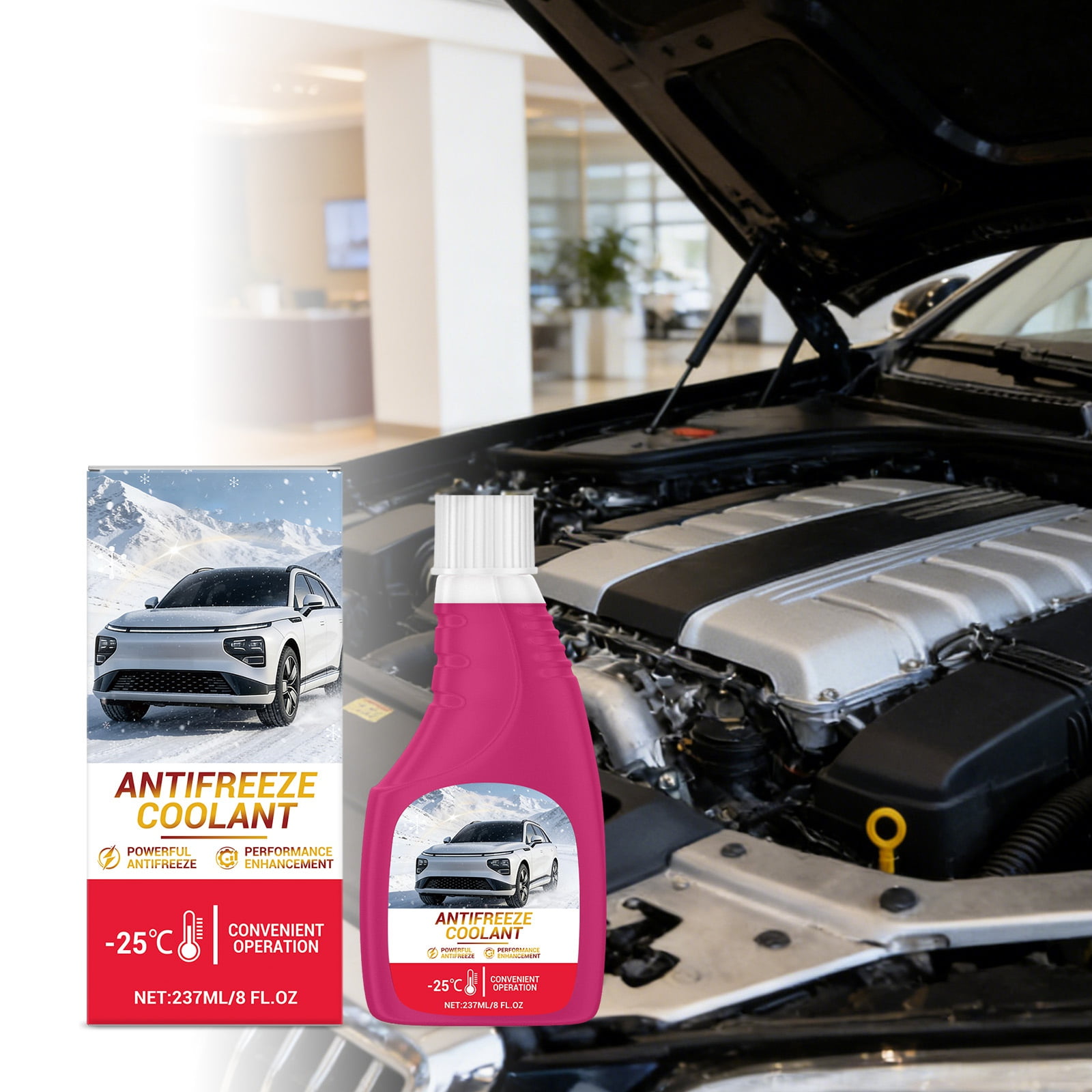 Hikmarion Antifreeze Coolant 1Pc - Engine Protection & Temperature ...