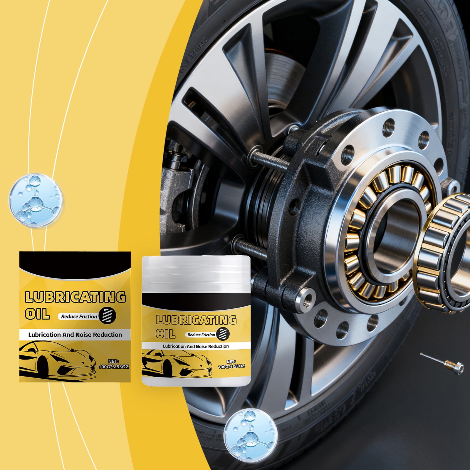 Hikmarion Car Lubricating Grease, Multi - Purpose Vehicle Part ...