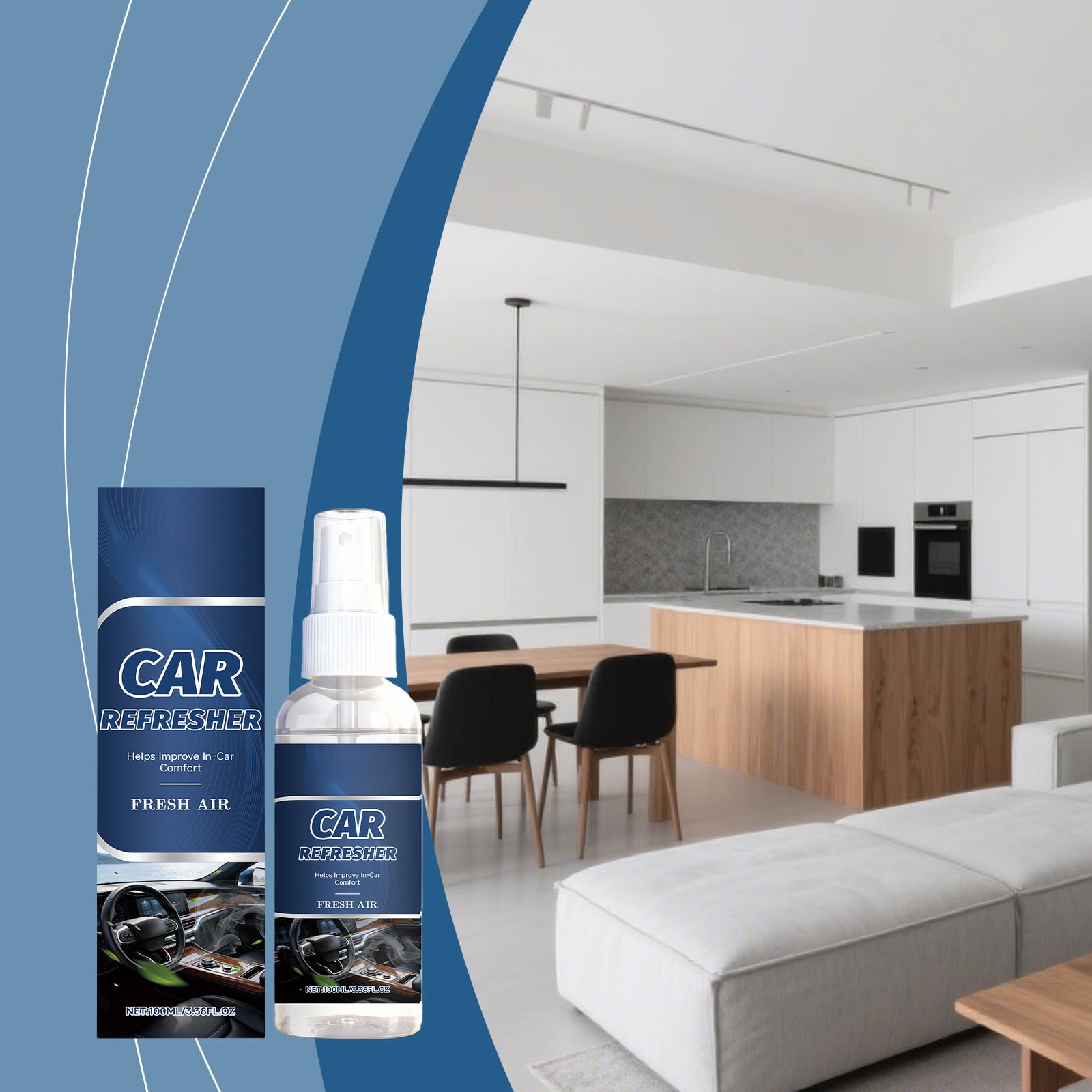 Hikmarion Cherry Blossom Air Freshener Spray Portable Long-Lasting ...