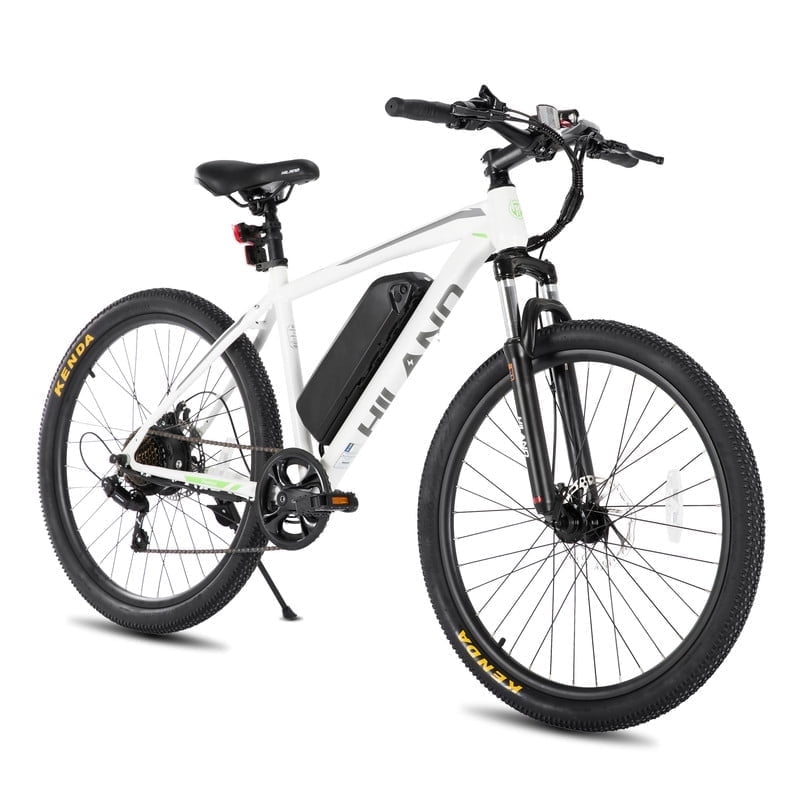 Hiland Rockshark 26in Electric Mountain Bike, 350W E-Bike, 21-Speed ...