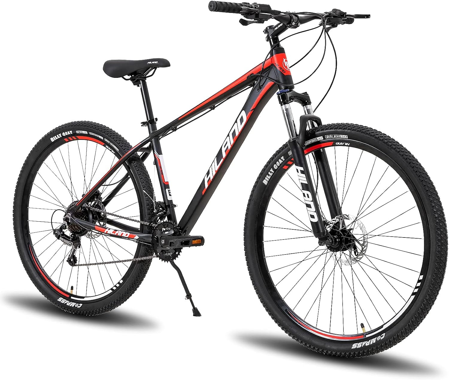 Hiland 29 Inch Mountain Bike for Men, Hardtail Trail MTB Bicycle, Black ...