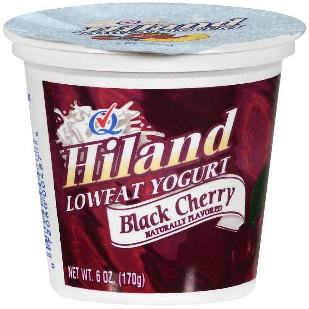 Hiland Lowfat Blackcherry Yogurt - Walmart.com
